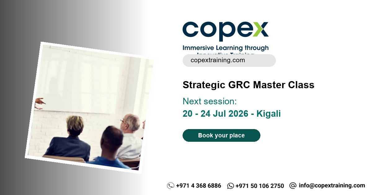 Strategic GRC Master Class Training Course